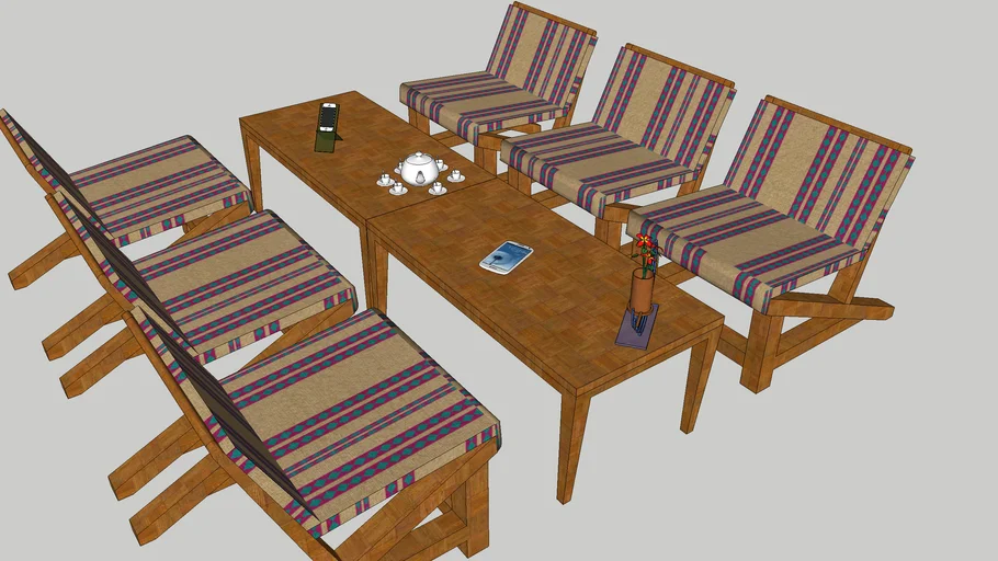 Tea table | 3D Warehouse