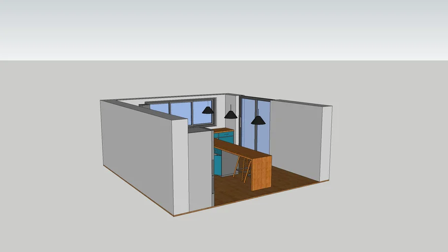 Cuisine Mathis Petit St Denis St Omer | 3D Warehouse