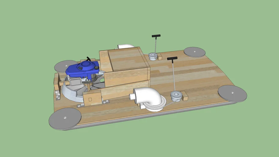 Gas Powered Hovercraft (DIY) | 3D Warehouse