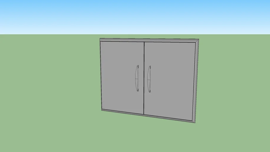 31' Double Access Door | 3D Warehouse