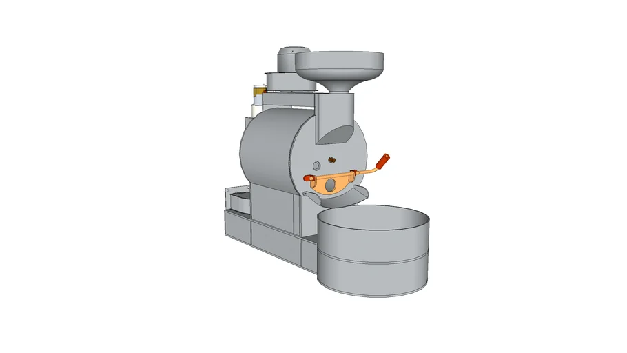 KMnol Coffee Roaster 1 kg | 3D Warehouse