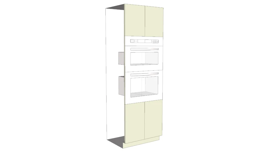 Kitchen cabinet with built in oven | 3D Warehouse