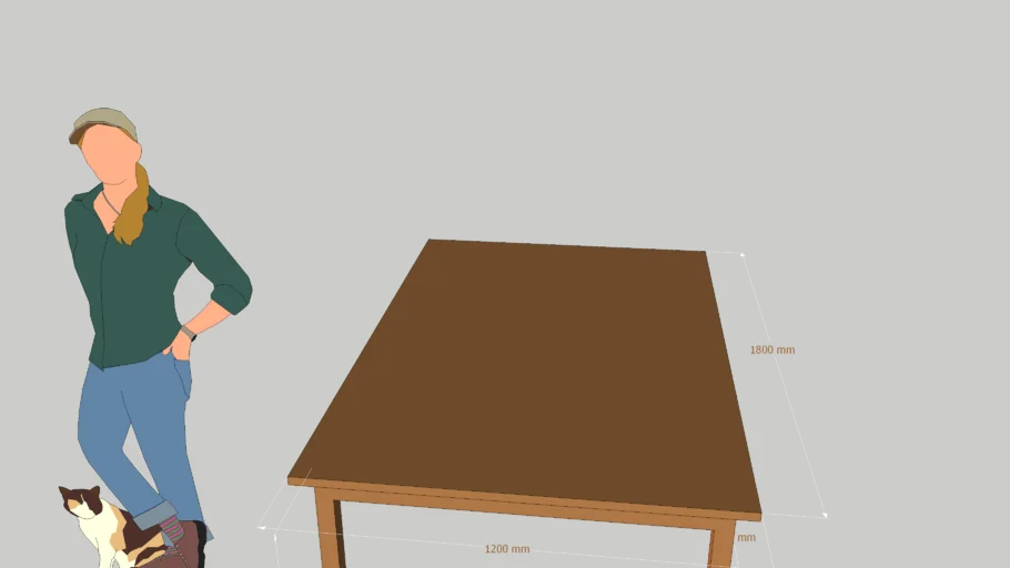 meja | 3D Warehouse