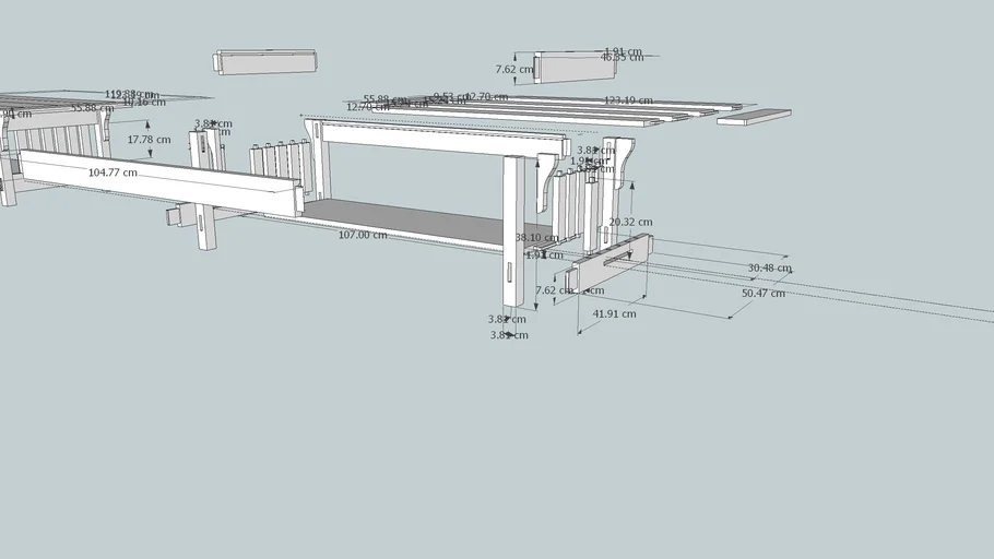 Mission Table blow up | 3D Warehouse