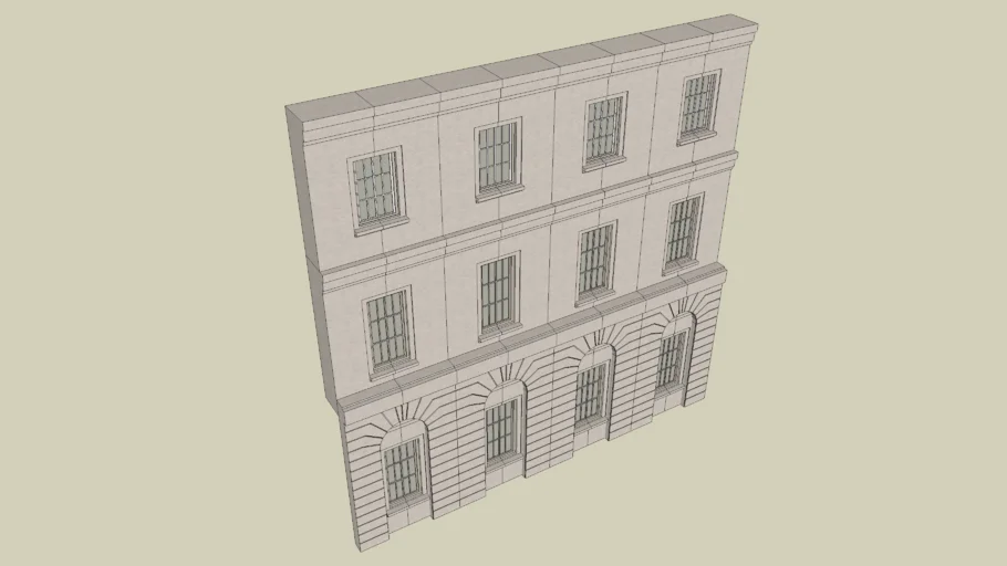 Building Facade 2 | 3D Warehouse
