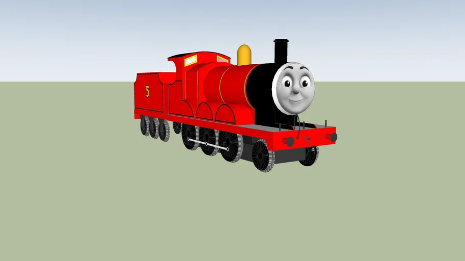 James The Really Splendid Engine | 3D Warehouse