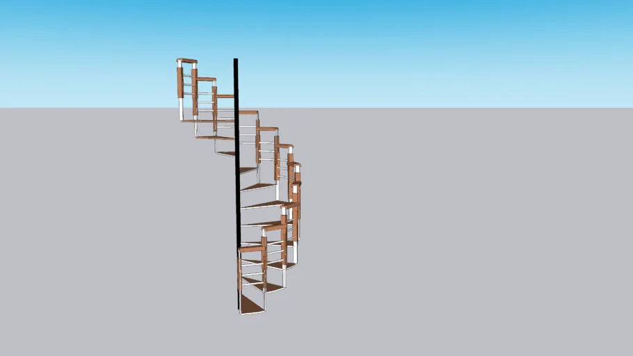 Curved Stair | 3D Warehouse