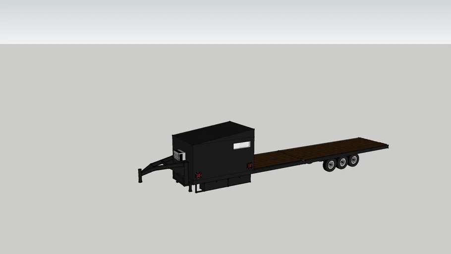 Roy's goose neck / garage trailer | 3D Warehouse