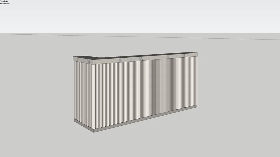 RECEPTION COUNTER | 3D Warehouse