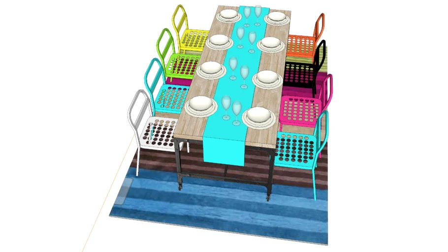 Table à manger | 3D Warehouse