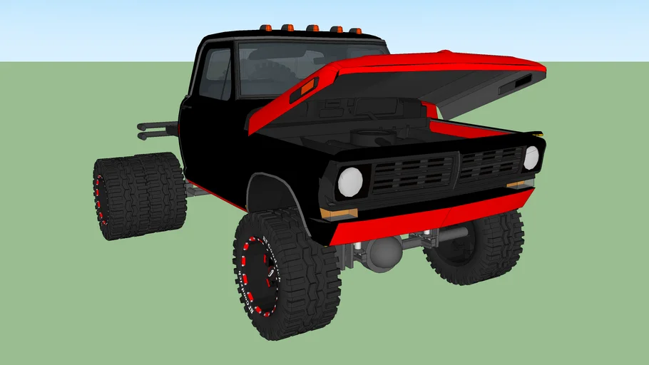 1968 FORD F-100 DUALLY | 3D Warehouse
