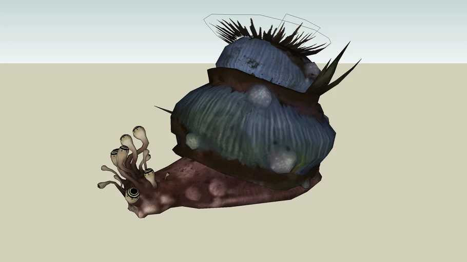 Felucian giant snail | 3D Warehouse