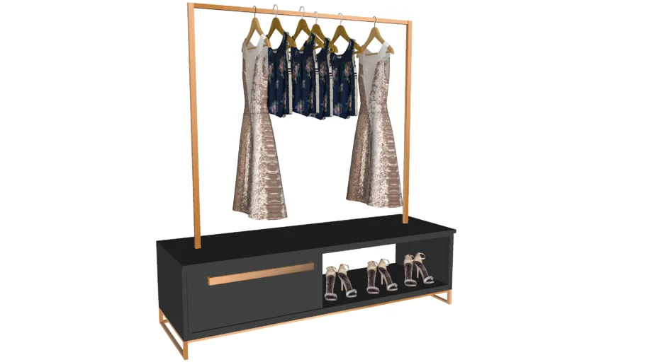 dress hanger | 3D Warehouse