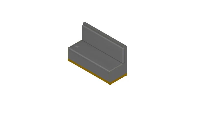 VIP BOOTH SOFA L150 | 3D Warehouse