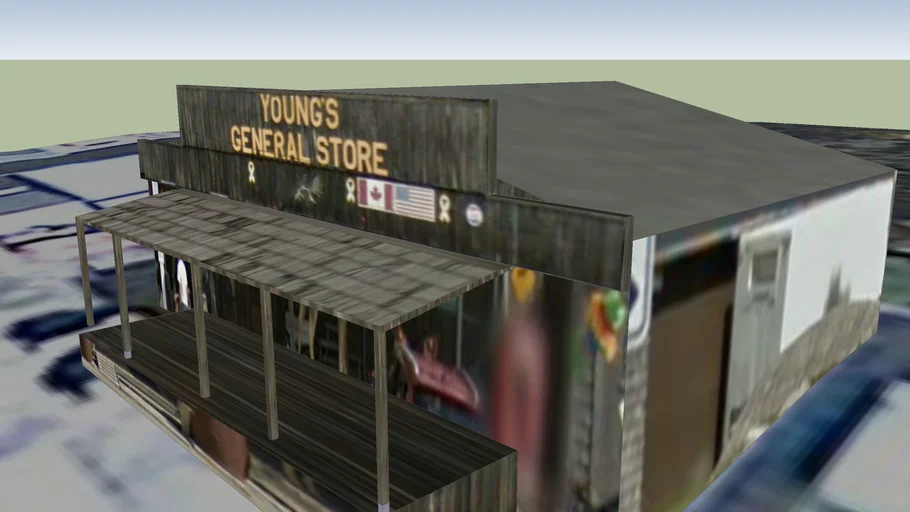 YOUNG GENERAL STORE | 3D Warehouse