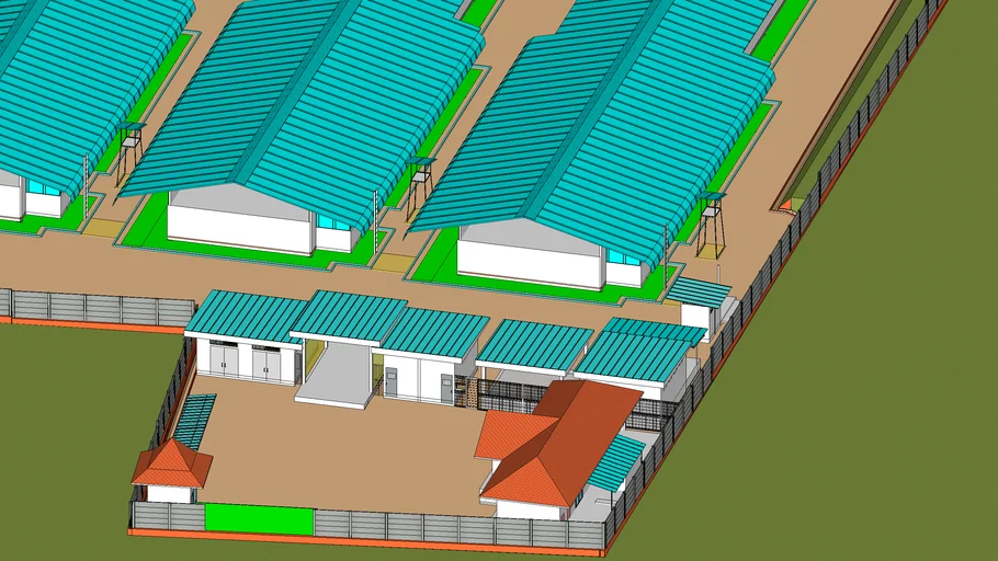 Peternakan Ayam | 3D Warehouse