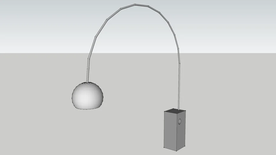 Arco lamp | 3D Warehouse