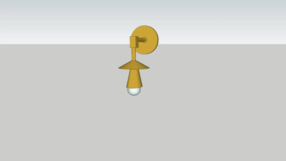 Modern Sconce | 3D Warehouse