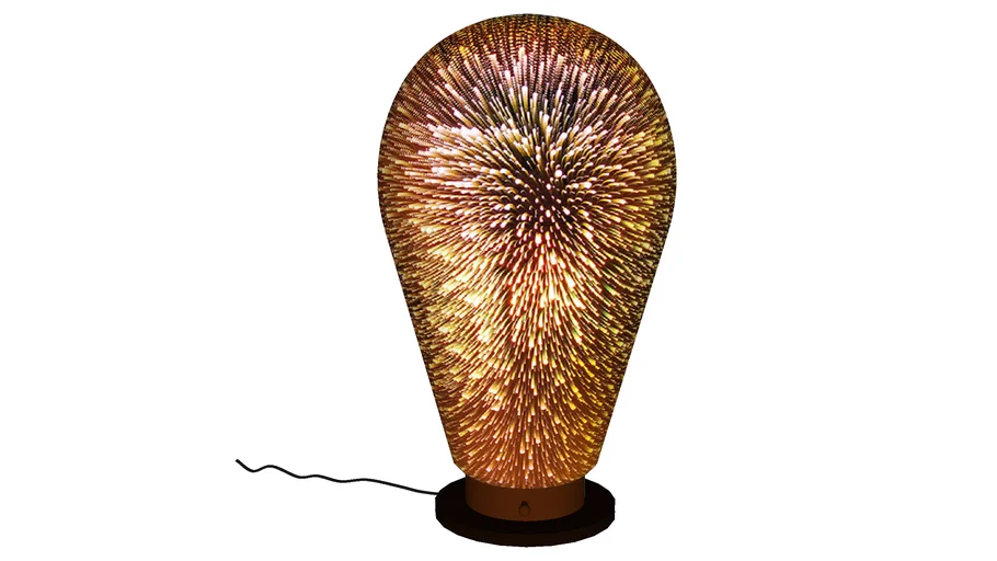 60636 Table Lamp Firework Bulb | 3D Warehouse