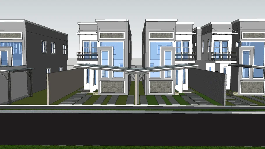 WAP Town house unifamiliar Bogran | 3D Warehouse