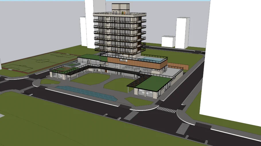 Edificio de Usos Mixtos | 3D Warehouse