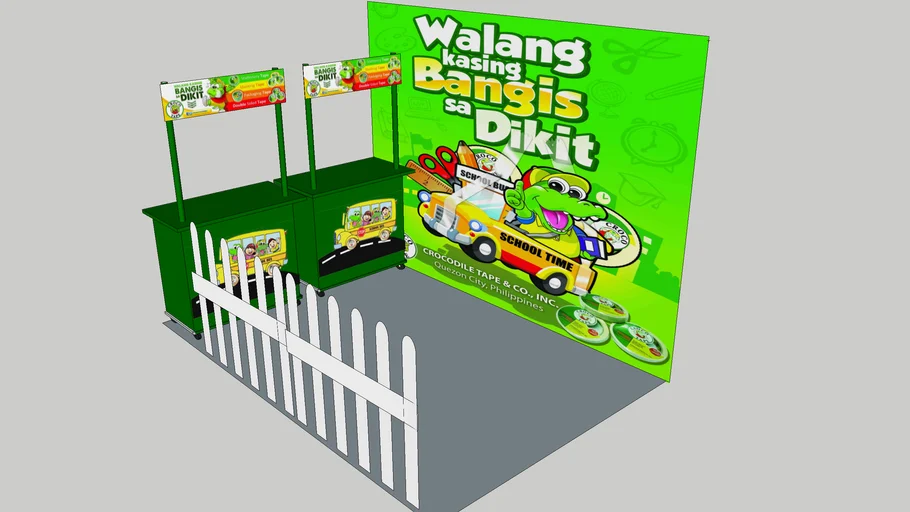 exhibit booth 8 | 3D Warehouse