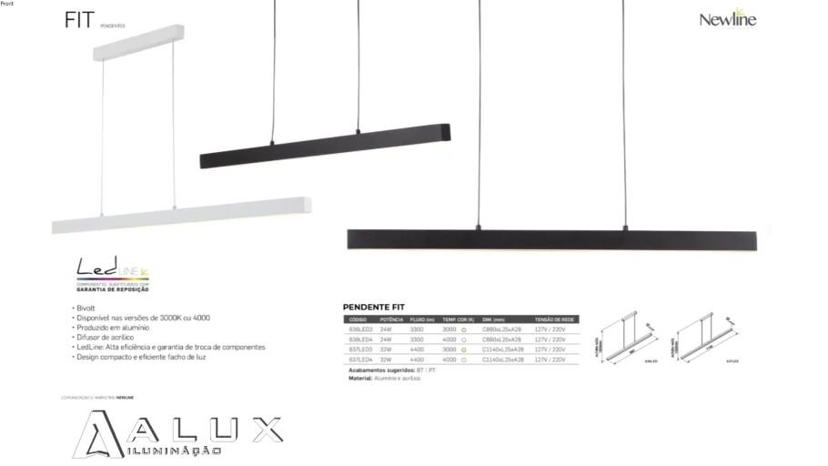 Pendente Fit Led | 3D Warehouse