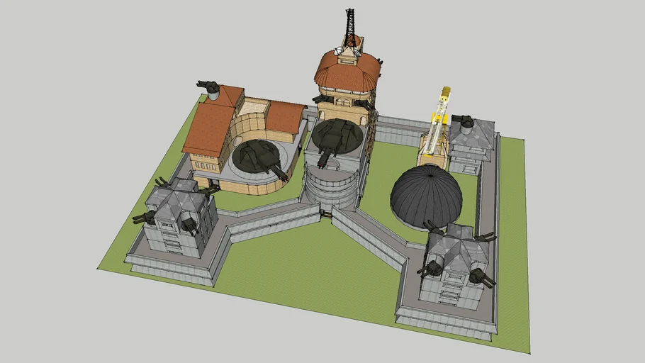 Stargate Command Alpha Base Bunker Access | 3D Warehouse