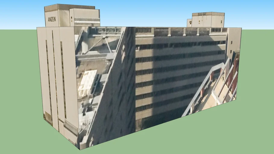 Building in Minato Ward, Tōkyō Metropolis, Japan | 3D Warehouse
