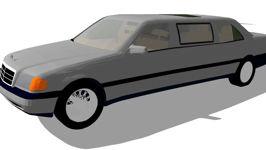 mercedes BENZ LIMOUSINE | 3D Warehouse