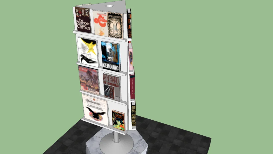 Display Books .. | 3D Warehouse