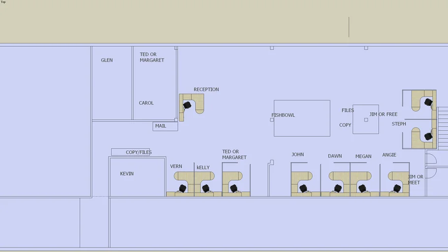 office layout | 3D Warehouse