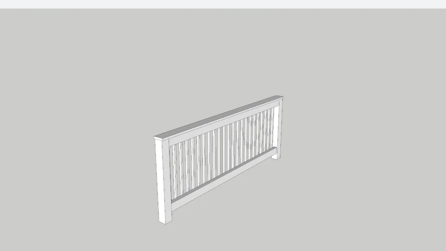 Railing 3d Model | 3D Warehouse