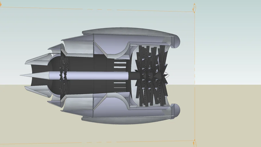 Jet Engine | 3D Warehouse
