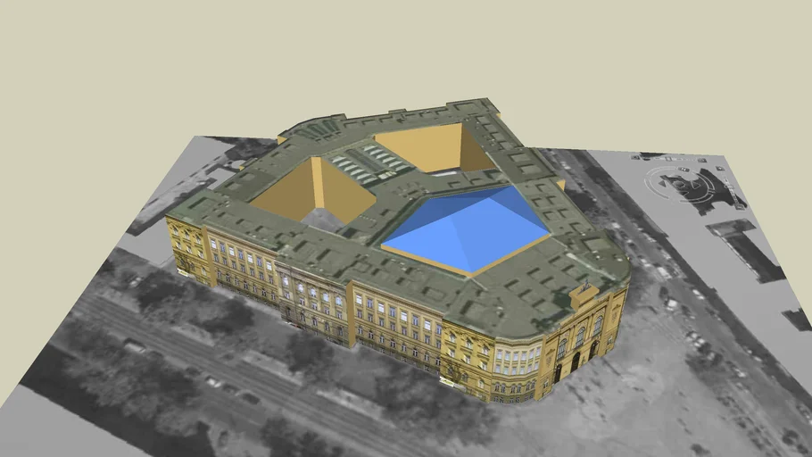 Gmach Główny PW (WUT Main Building) | 3D Warehouse