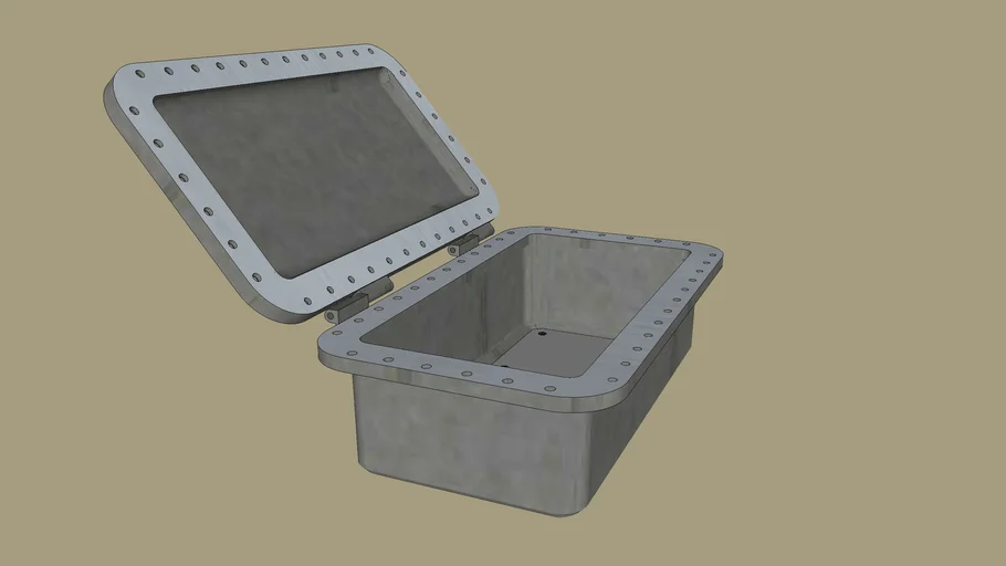 Blast Proof Enclosure | 3D Warehouse