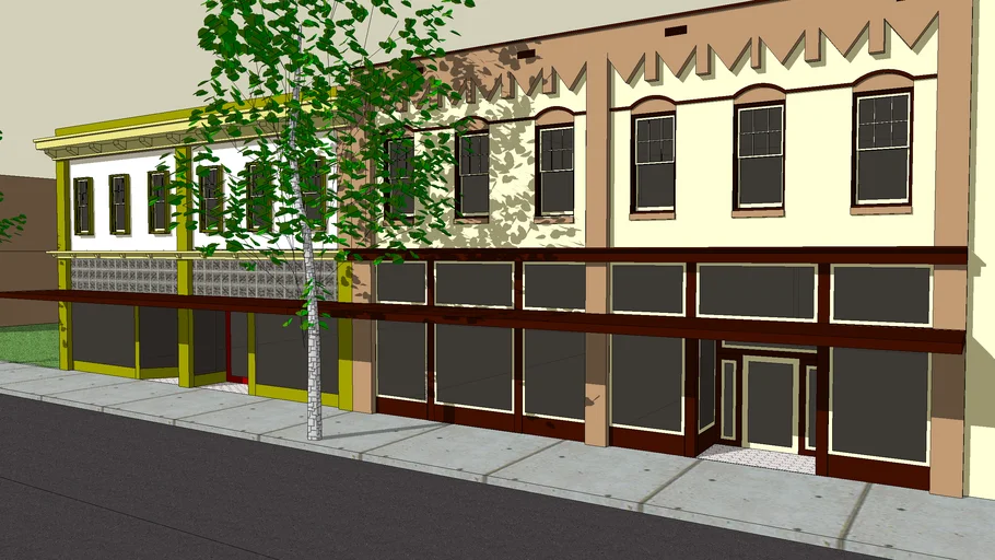 Groove's building color scheme #2 | 3D Warehouse