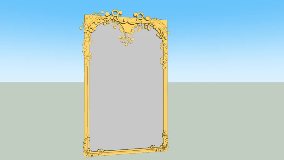 Espelho Clássico | 3D Warehouse
