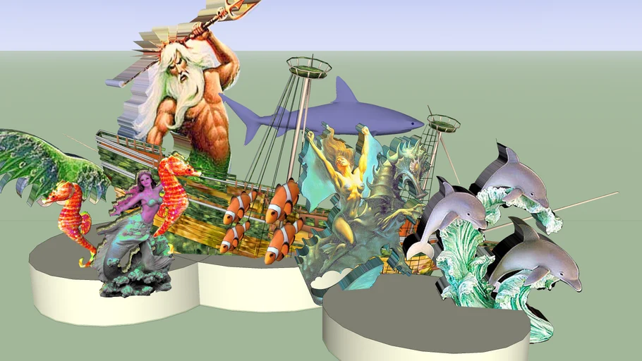 carnival float panama | 3D Warehouse