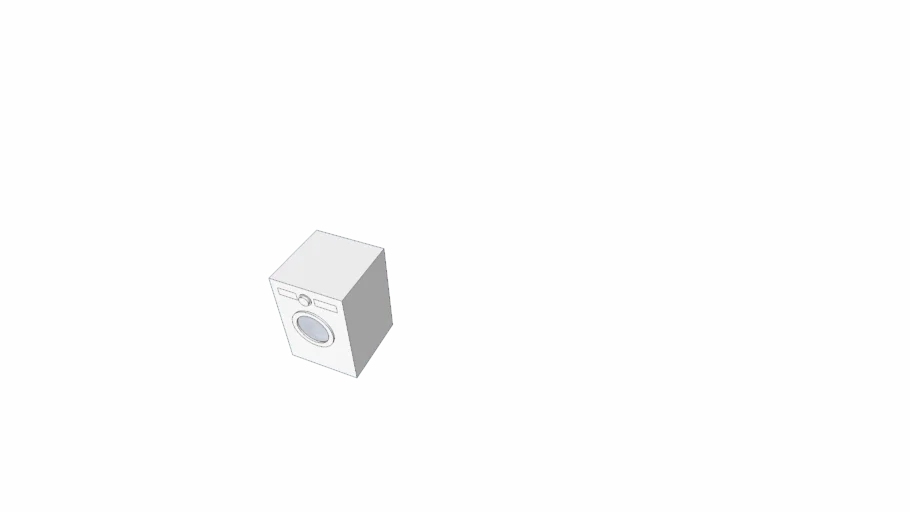 washing machine | 3D Warehouse