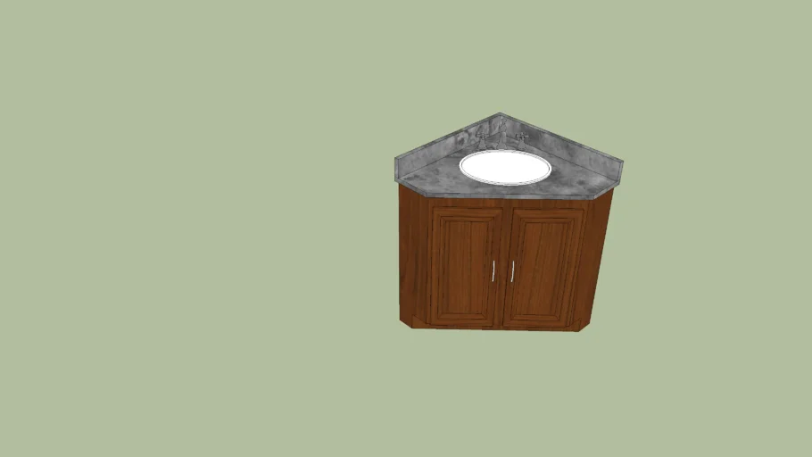 Corner Sink | 3D Warehouse