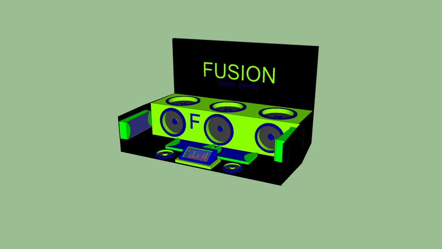 sound system | 3D Warehouse