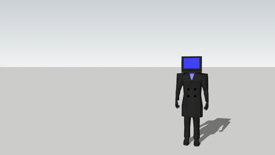 tv man | 3D Warehouse