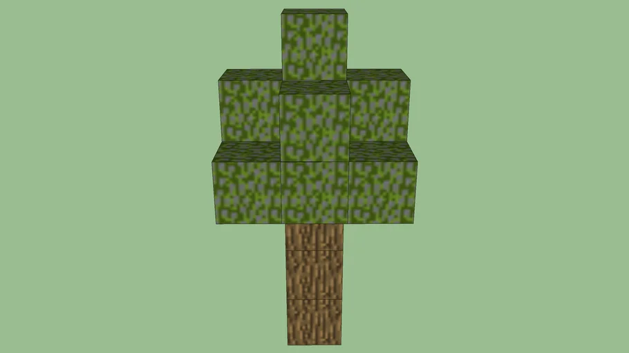 Minecraft Tree (Oak) | 3D Warehouse
