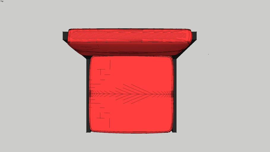 Red Chair2 - FreDesign | 3D Warehouse