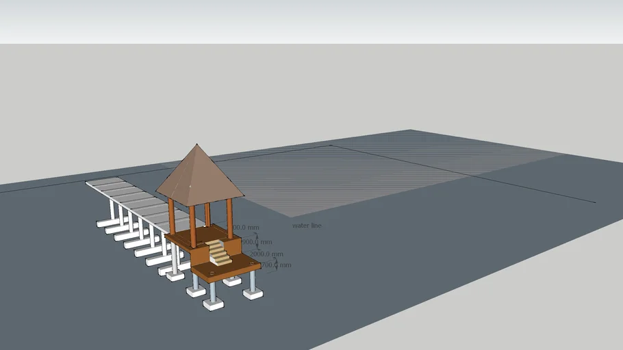 Goa Jetty Shed | 3D Warehouse