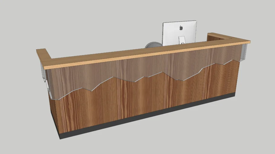 RECEPTION DESK @ADS 175 | 3D Warehouse