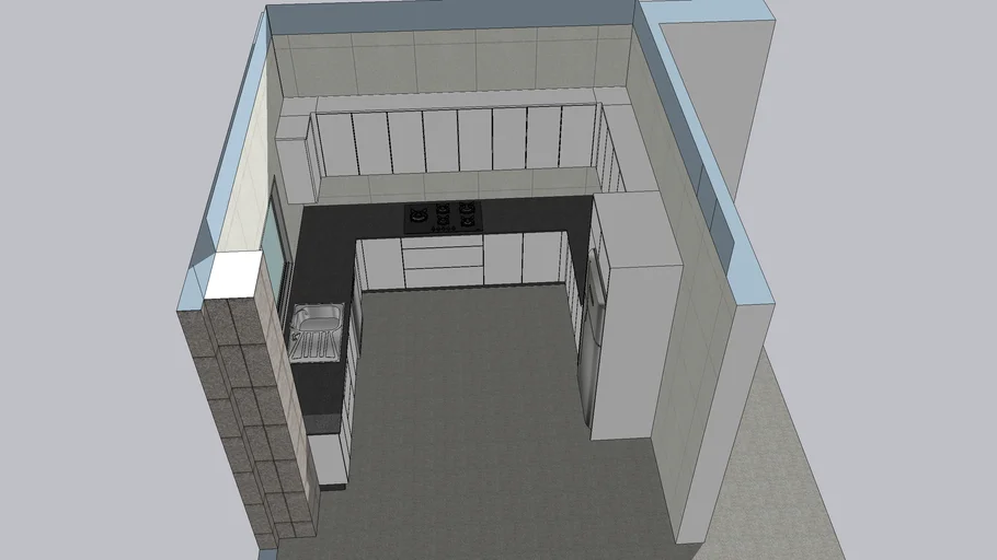 Kifah Kitchen 4 | 3D Warehouse