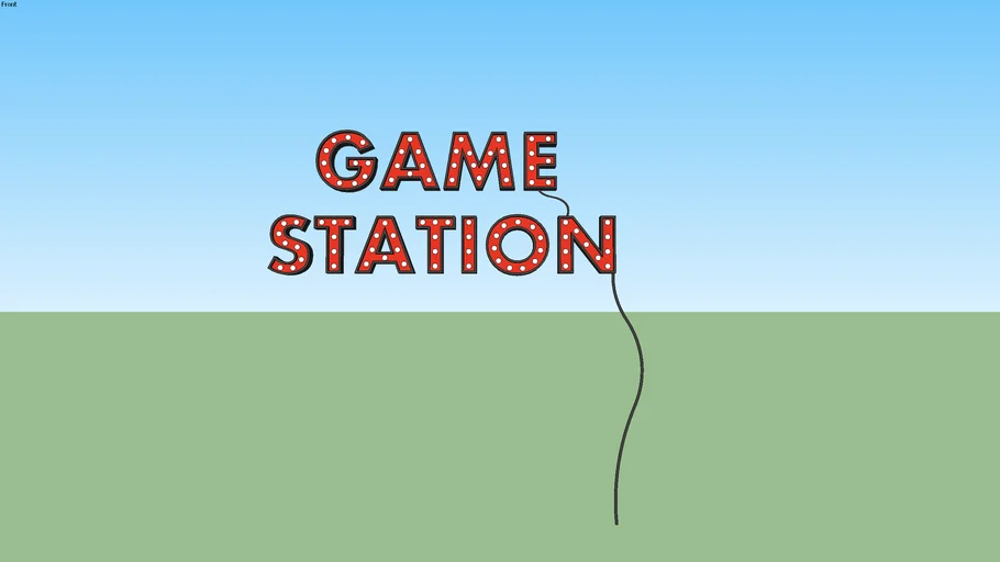 LETREIRO - GAME STATION | 3D Warehouse