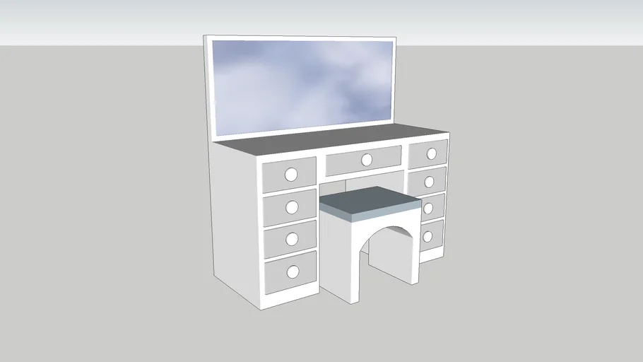 DRESSING TABLE | 3D Warehouse